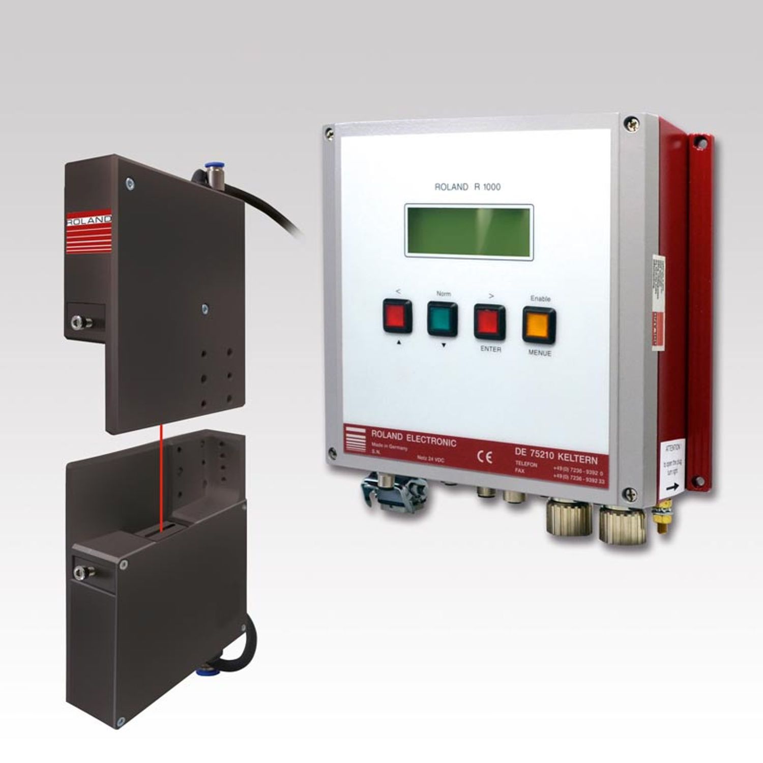 Double metal sheet detector - I20 - ROLAND ELECTRONIC - for the ...