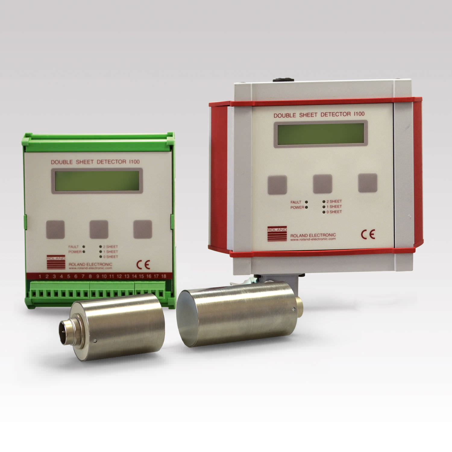 Double metal sheet detector - I100 - ROLAND ELECTRONIC - thickness ...