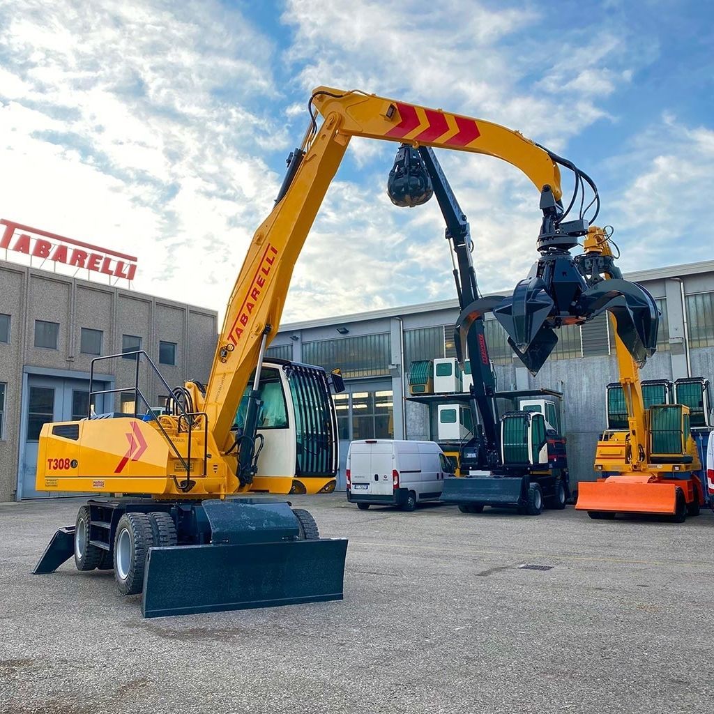 Rubber-tired material handler - T308 - OFFICINA MECCANICA F.LLI ...