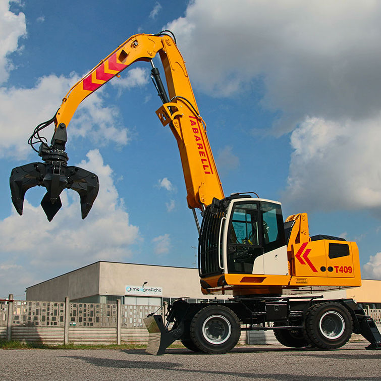 Rubber-tired material handler - T409-2C - OFFICINA MECCANICA F.LLI ...
