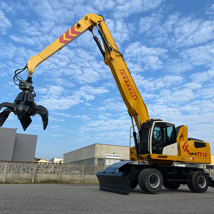 Rubber-tired material handler - T712 - OFFICINA MECCANICA F.LLI ...