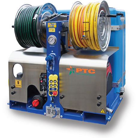 Water jet cleaning machine - WHALE - P.T.C. SRL - BRAND MASTER FLUID ...