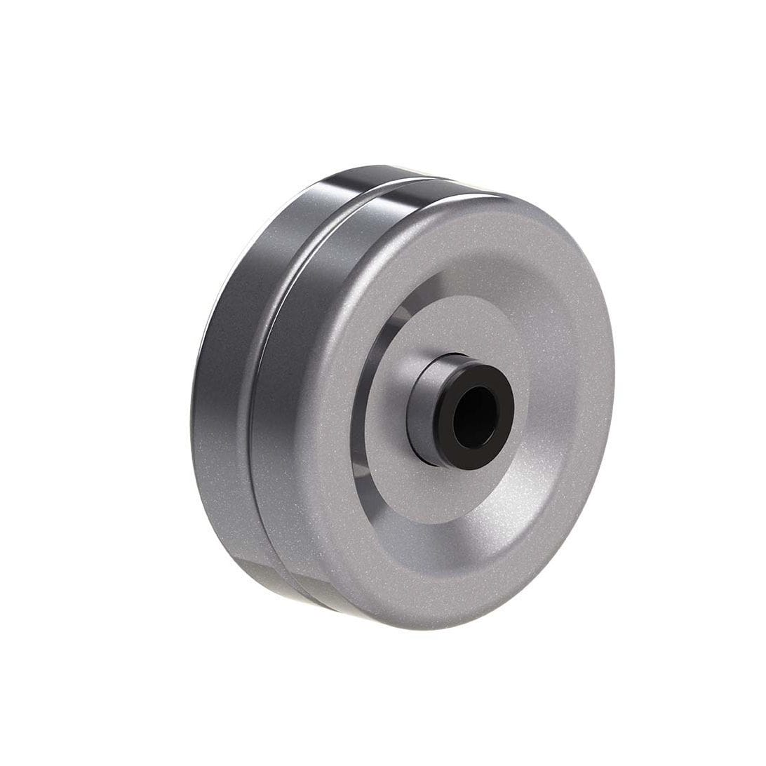 Steel wheel type roller - R-Series - RIMA SPA - bearing / nylon / for ...