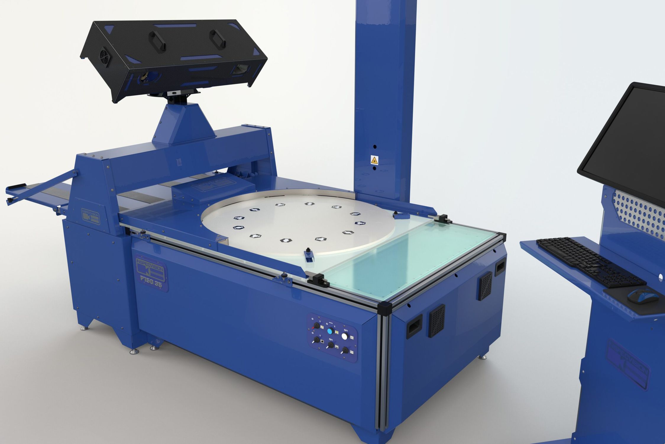 Optical scanning system - Opti-Scan OS1000.35 - InspecVision Ltd - 3D ...