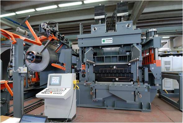 High thickness press feeding line - CISAM IMPIANTI s.r.l. Press Feeding ...