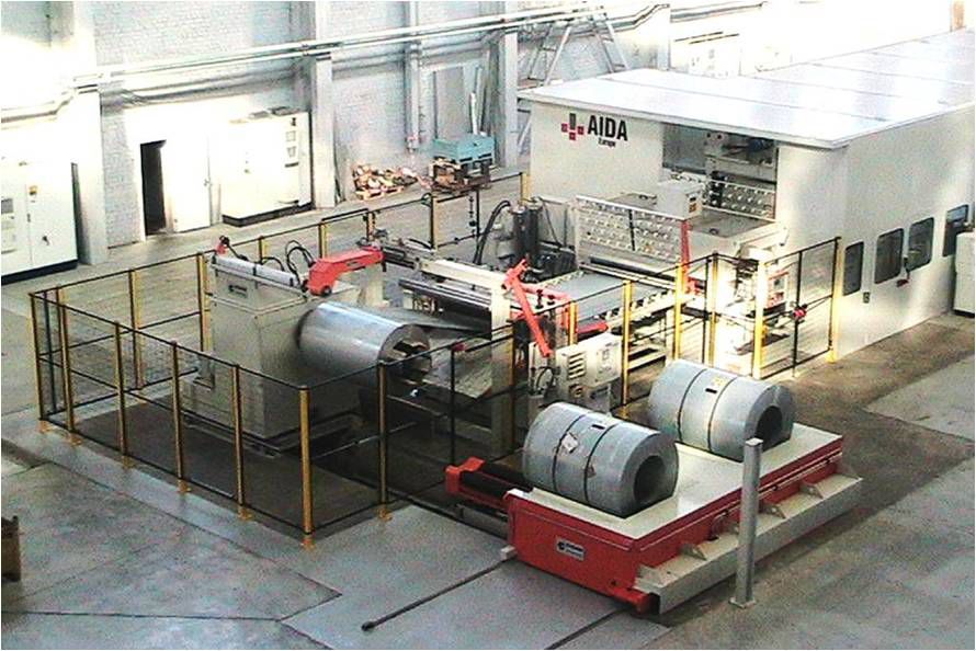 Press feeding line for the automotive industry - CISAM IMPIANTI s.r.l ...