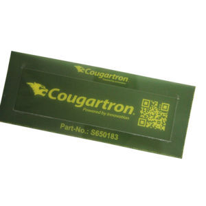 Composing marking stencil plate - Cougartron