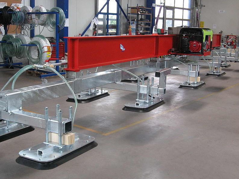 Sheet metal vacuum lifting device - AERO-LIFT - for wooden sheets / for ...