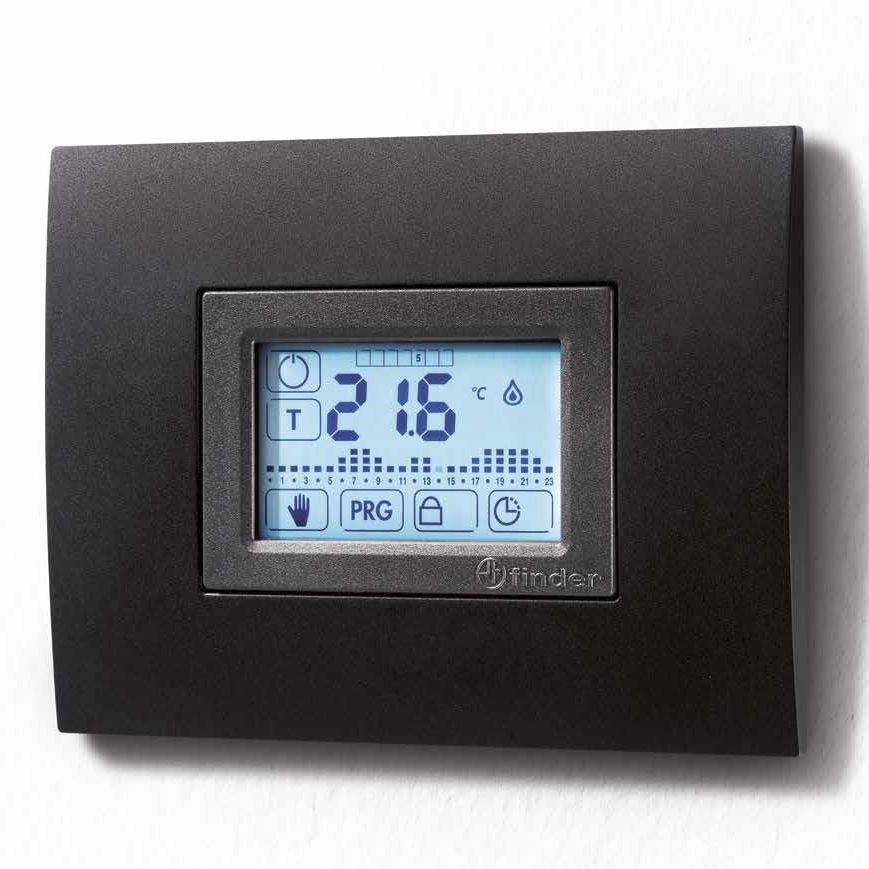 Programmable thermostat - Série 1C - FINDER S.p.A. con unico socio ...