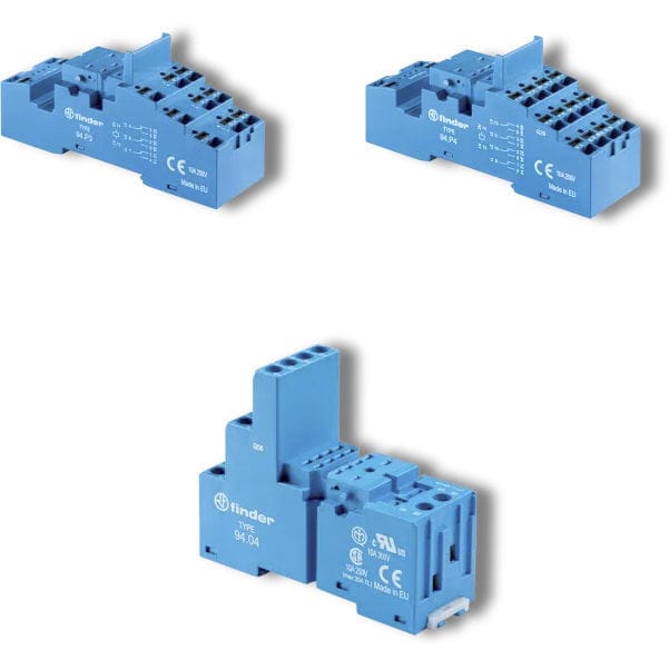 Electromechanical relay socket - 94 series - FINDER S.p.A. con unico ...