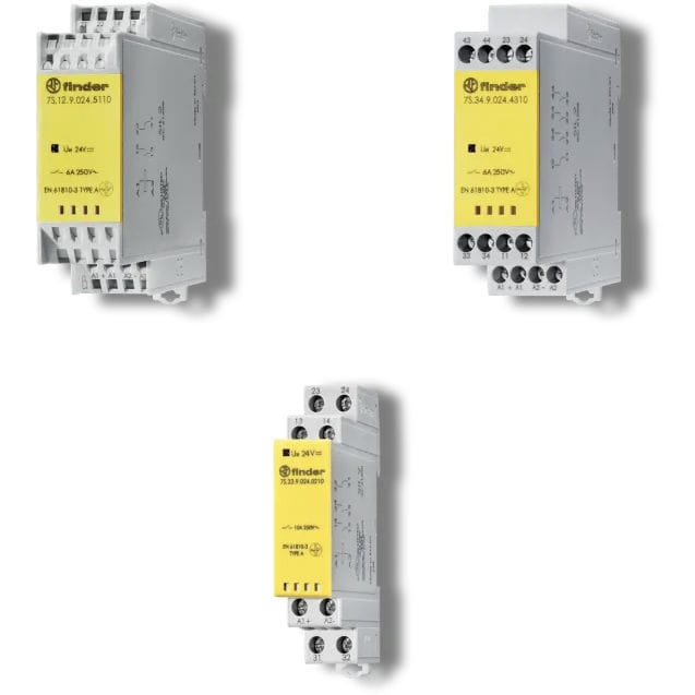 Electromechanical relay module - 7S series - FINDER S.p.A. con unico ...