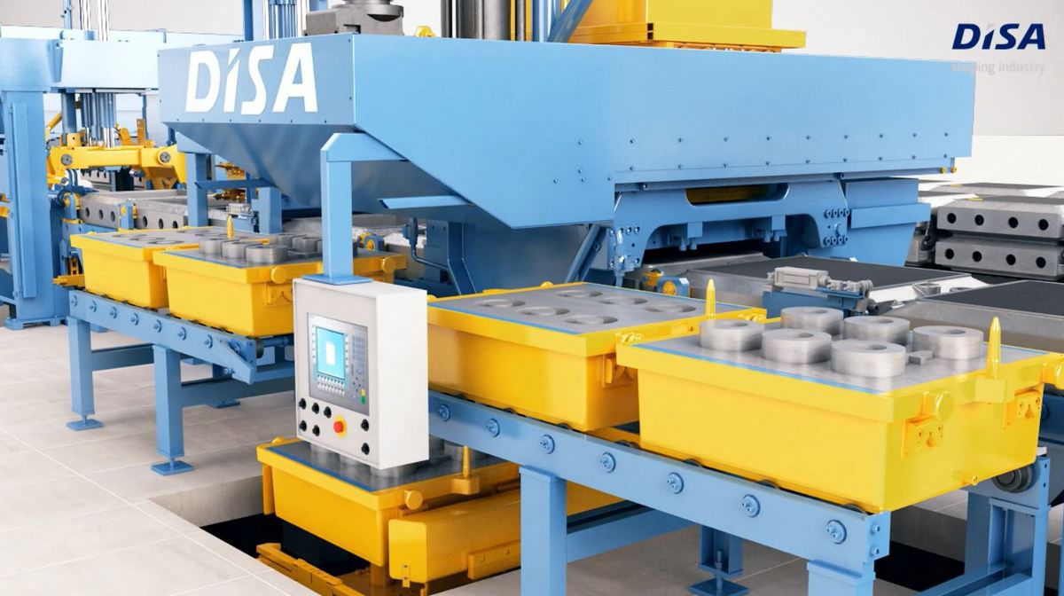 Automatic molding machine - DISA FLEX - DISA