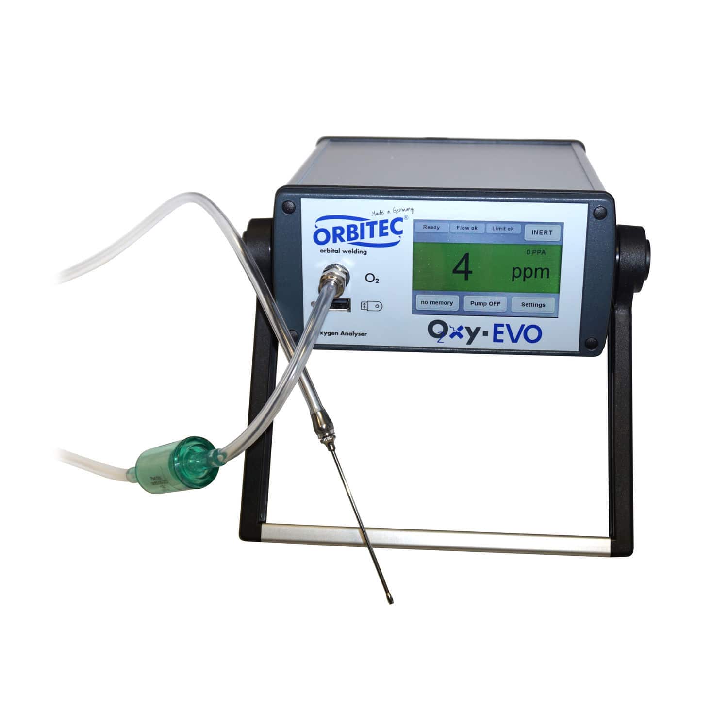 Oxygen analyzer - Oxy EVO - Orbitec GmbH - process / digital / Bluetooth
