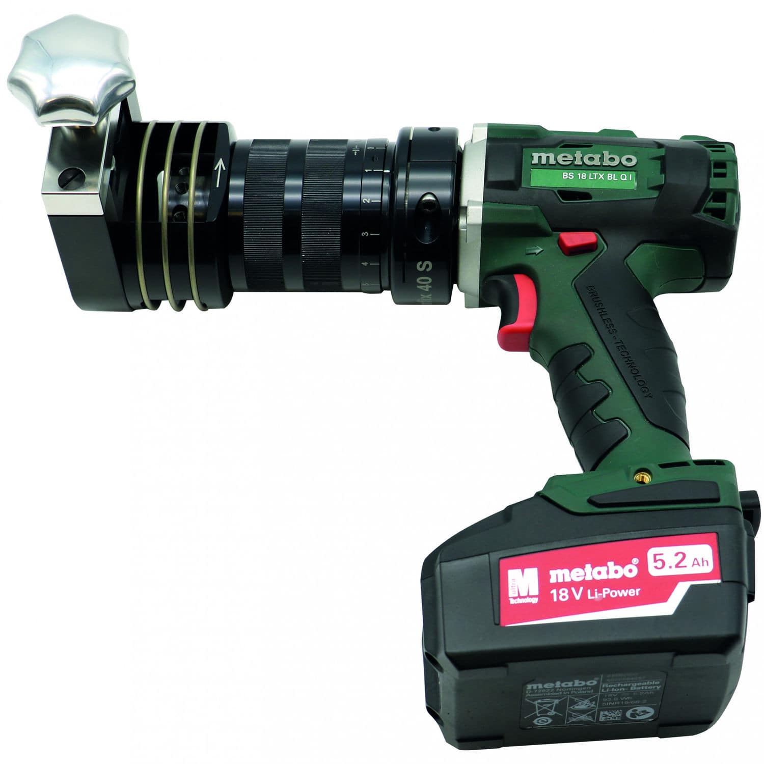 Portable tube squaring machine - Planfix 40 S - Orbitec GmbH