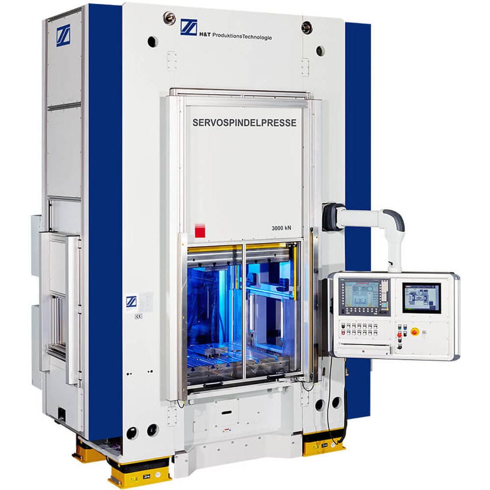 Motorized press - SSP4-3300 - H&T ProduktionsTechnologie GmbH ...