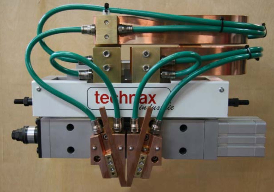 Resistance welding head - R Series - TECHNAX - spot / pneumatic