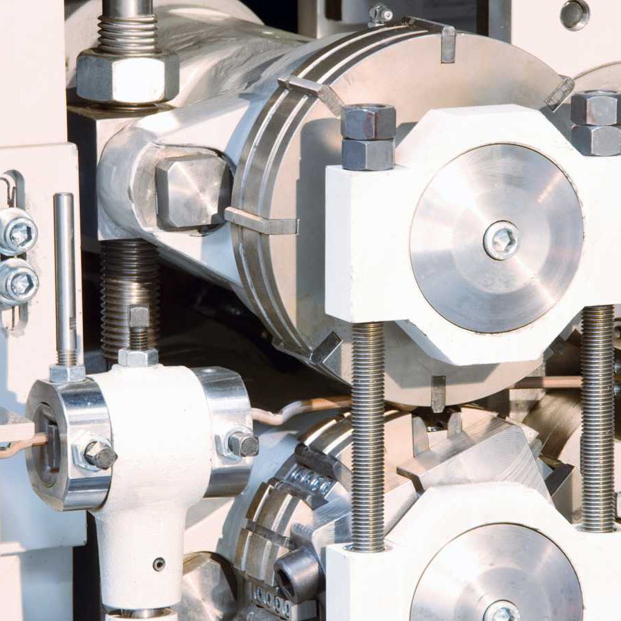 Wire crimping machine - KM series - Schlatter - automatic / rotary