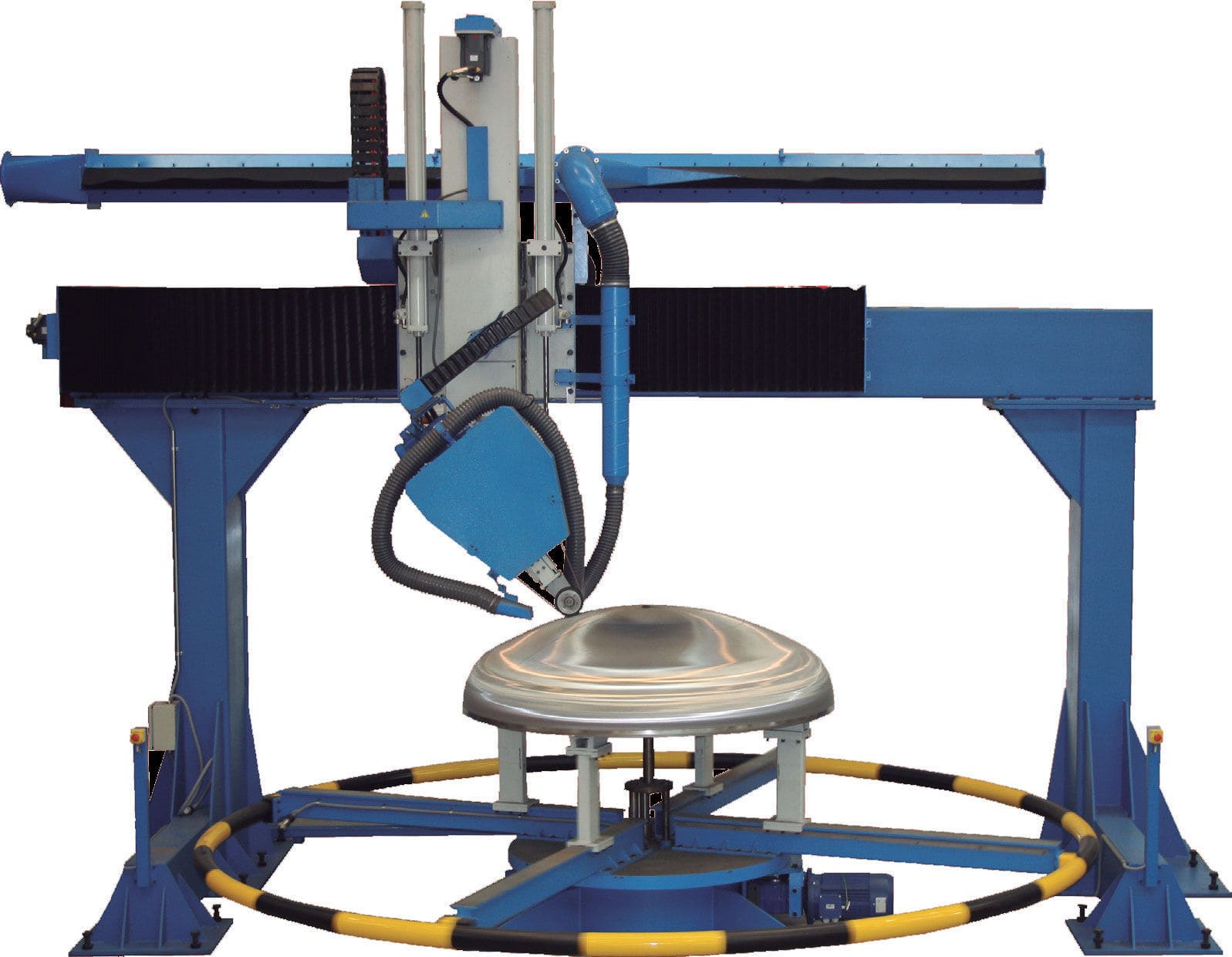 Rotating table grinding polishing machine - MR/1UT-CNC BRIDGE - AUTOPULIT