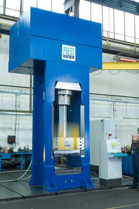 Cold press - FPH 6,3MN - 40MN - Presstec Pressentechnologie GmbH ...