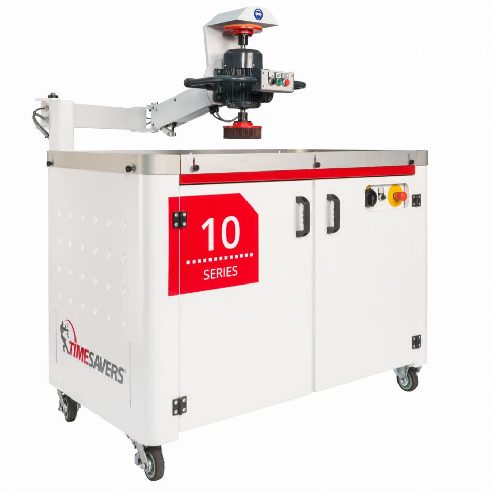 Brush deburring machine - 10 - Timesavers - disc / edge rounding ...