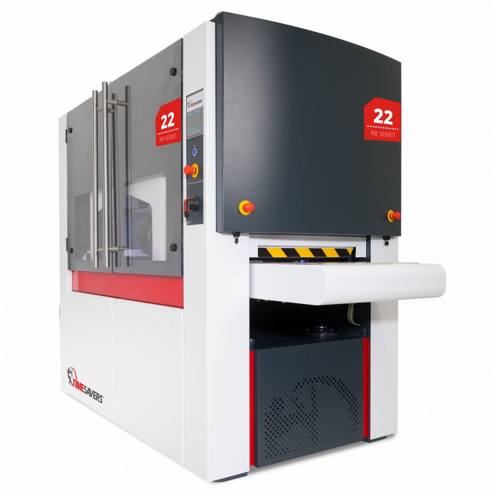 Edge rounding deburring machine - 22 RB - Timesavers - deburring ...