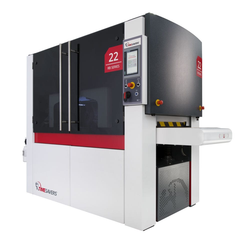 Brush deburring machine - 22 RB - Timesavers - edge rounding ...