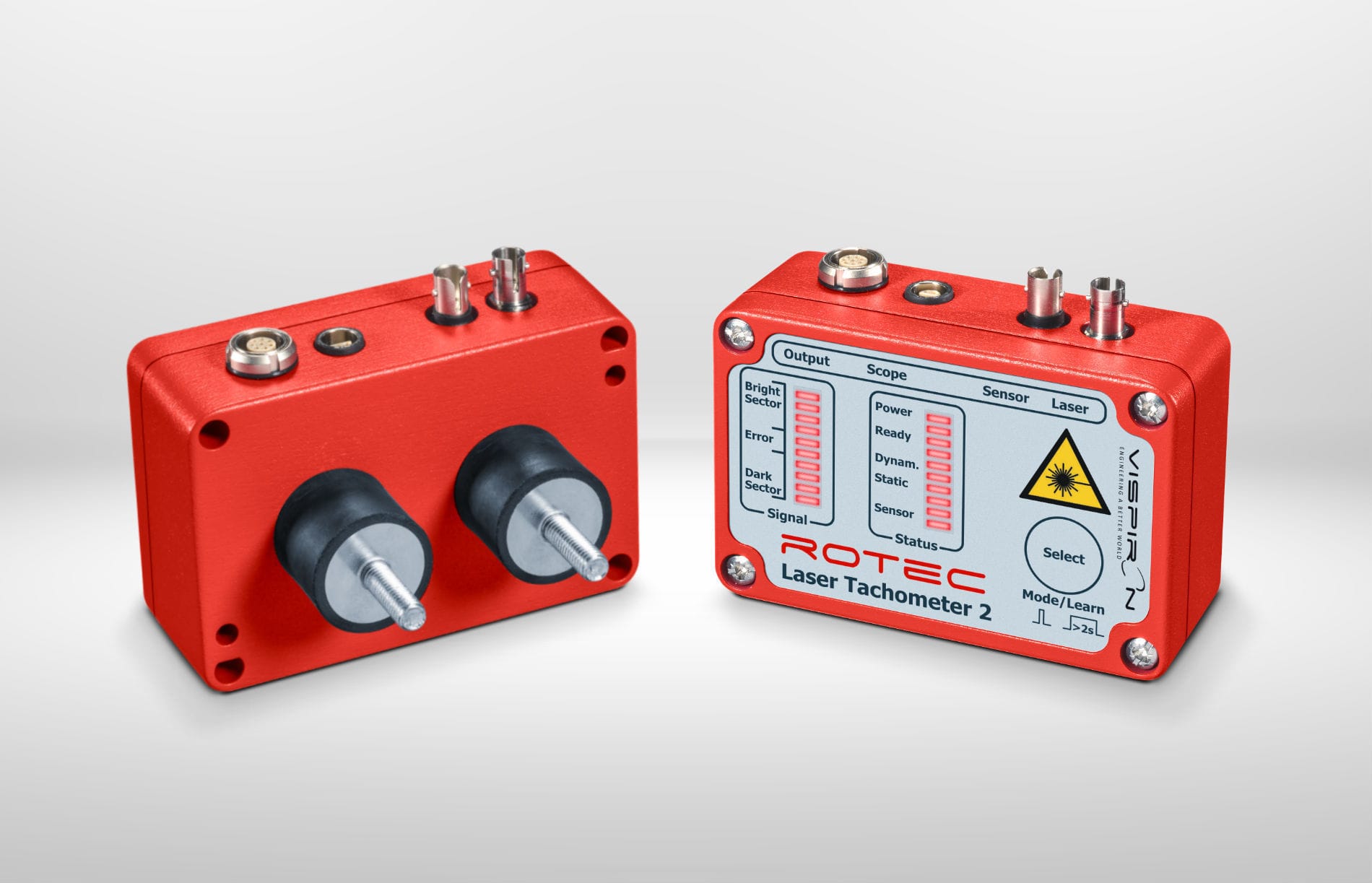 Laser tachometer - ROTEC CNC GmbH + CO. KG - handheld / without display
