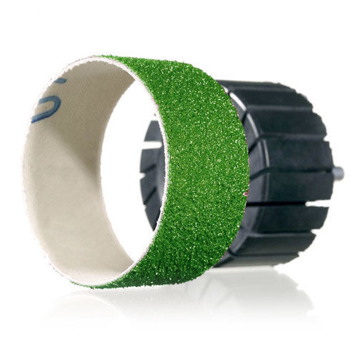 Ceramic abrasive roll - CERAMIT CN 466 Z - HERMES - resin / cylindrical