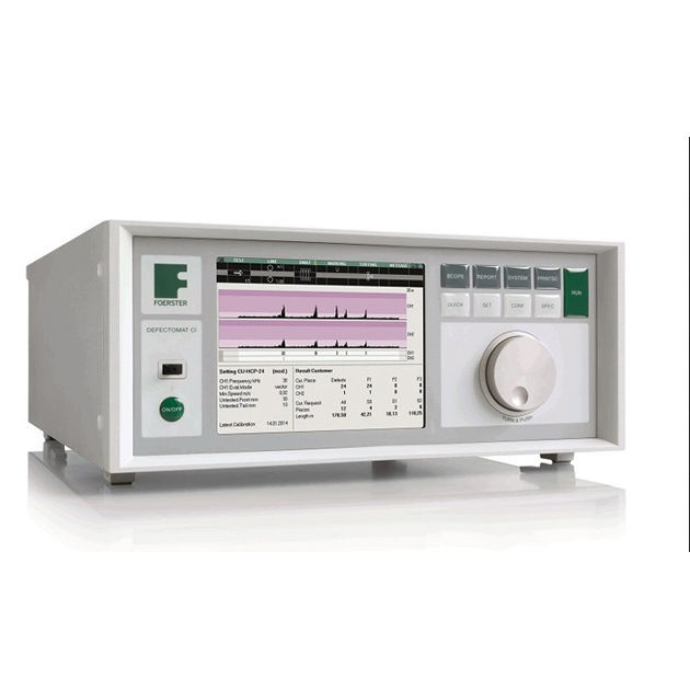 Eddy current control system - DEFECTOMAT CI - Foerster Instruments ...