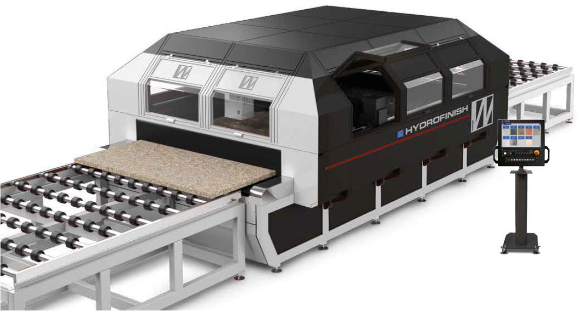 Stone finishing machine - WS series - Waterjet Corporation s.r.l.