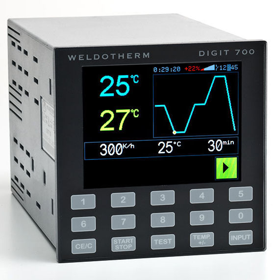 Double LED display temperature controller - DIGIT 700 - Weldotherm GmbH ...