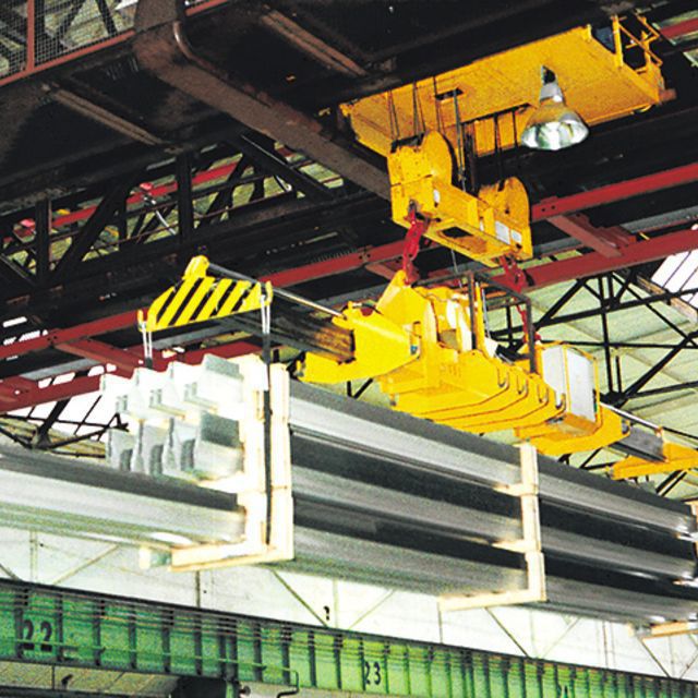 Tube lifting clamp - WIMO-Hebetechnik GmbH - horizontal / mechanical ...