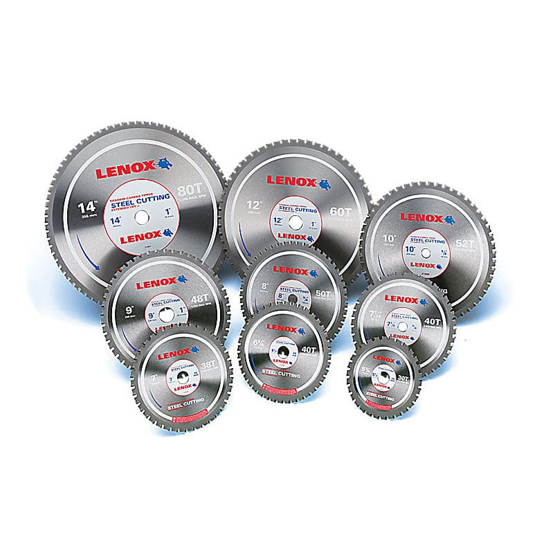 Circular saw blade - Lenox - carbide / for metal