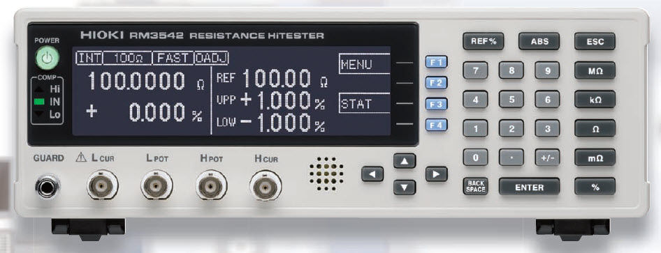 Digital ohmmeter - RM3542, RM3542-01 - HIOKI E.E. CORPORATION - bench-top