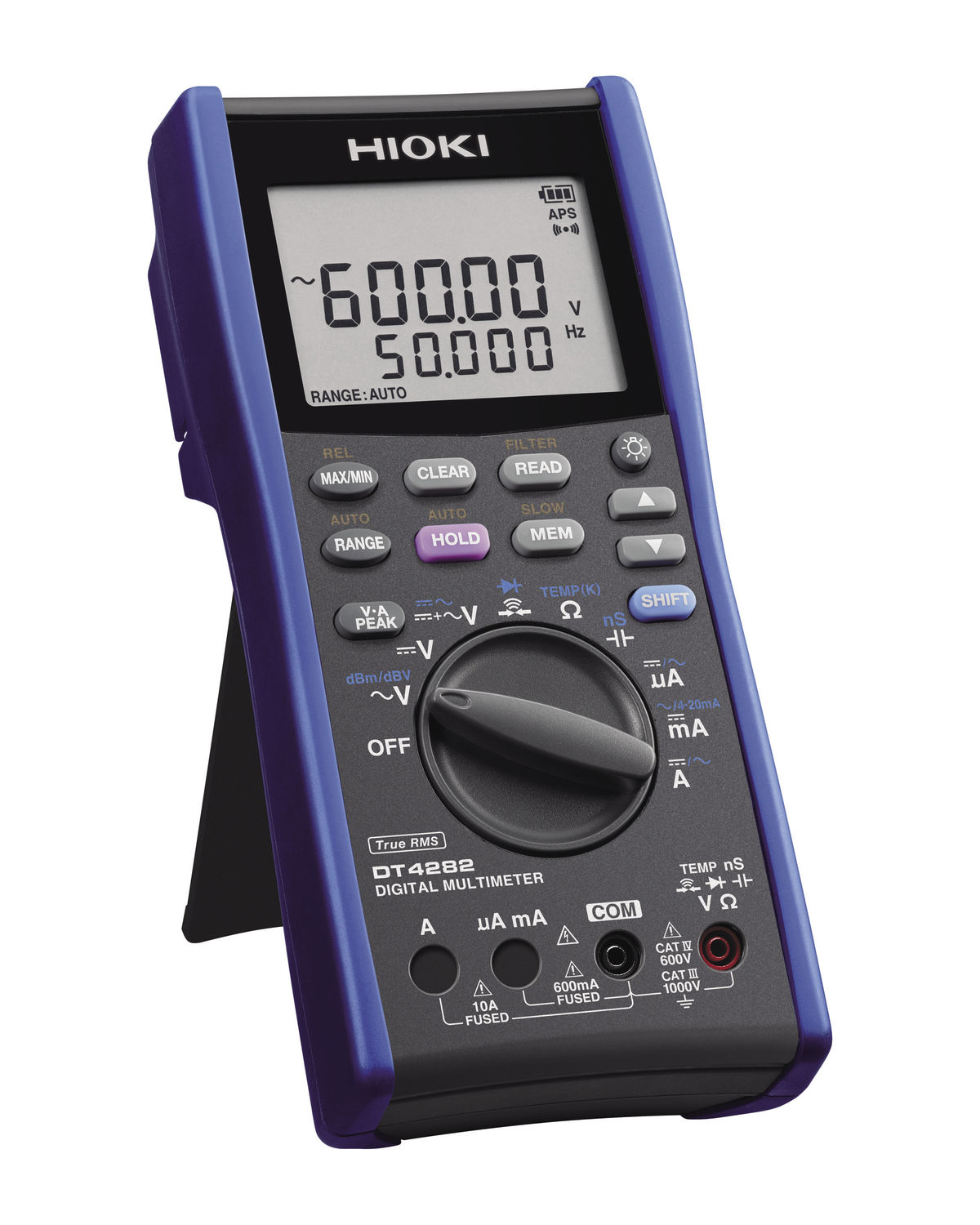 Digital multimeter - 60.000 mV - 1000.0 V AC/DC | DT4282 - HIOKI E.E ...