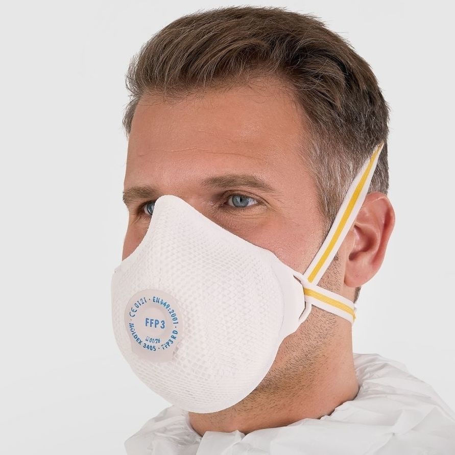 Disposable respirator - Moldex - Berner International GmbH - FFP3 / half-mask / medical