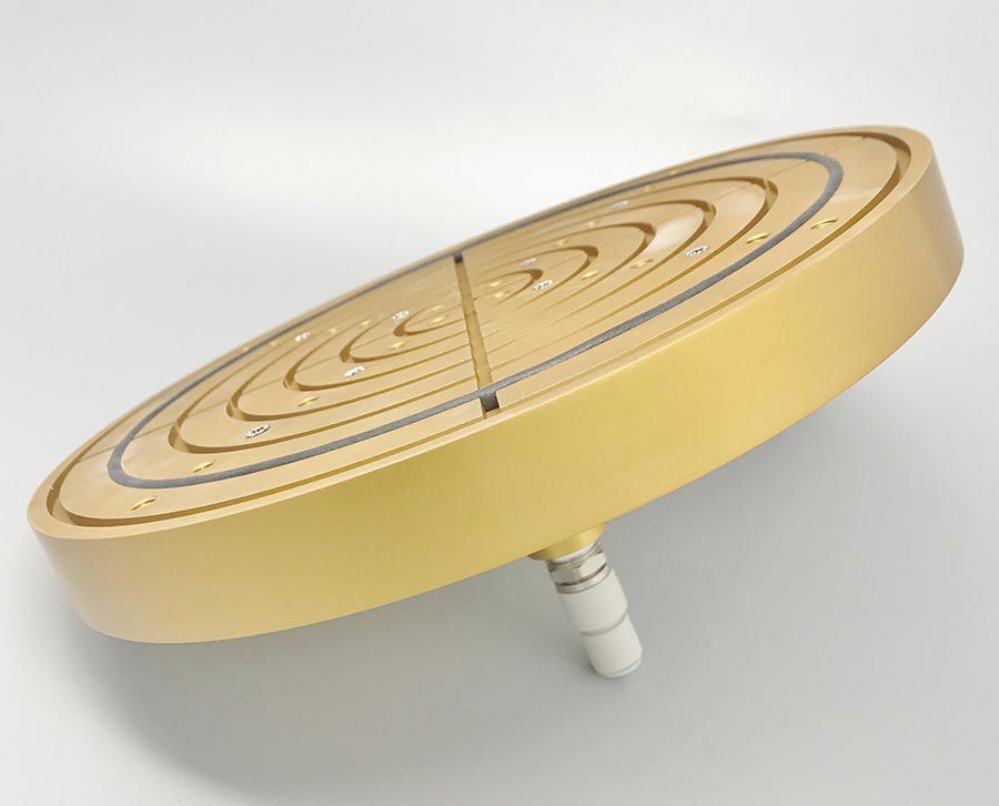 Rotating vacuum chuck - Roto-Vac Gen II - Mitee Bite - circular / for ...