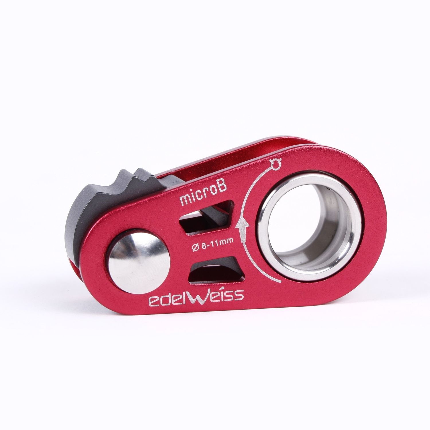 Roller pulley - MICROB - Edelweiss S.A. - alloy / with blocker