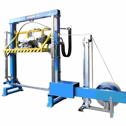 Automatic strapping machine - ORGAPACK - pallet / for boxes / vertical