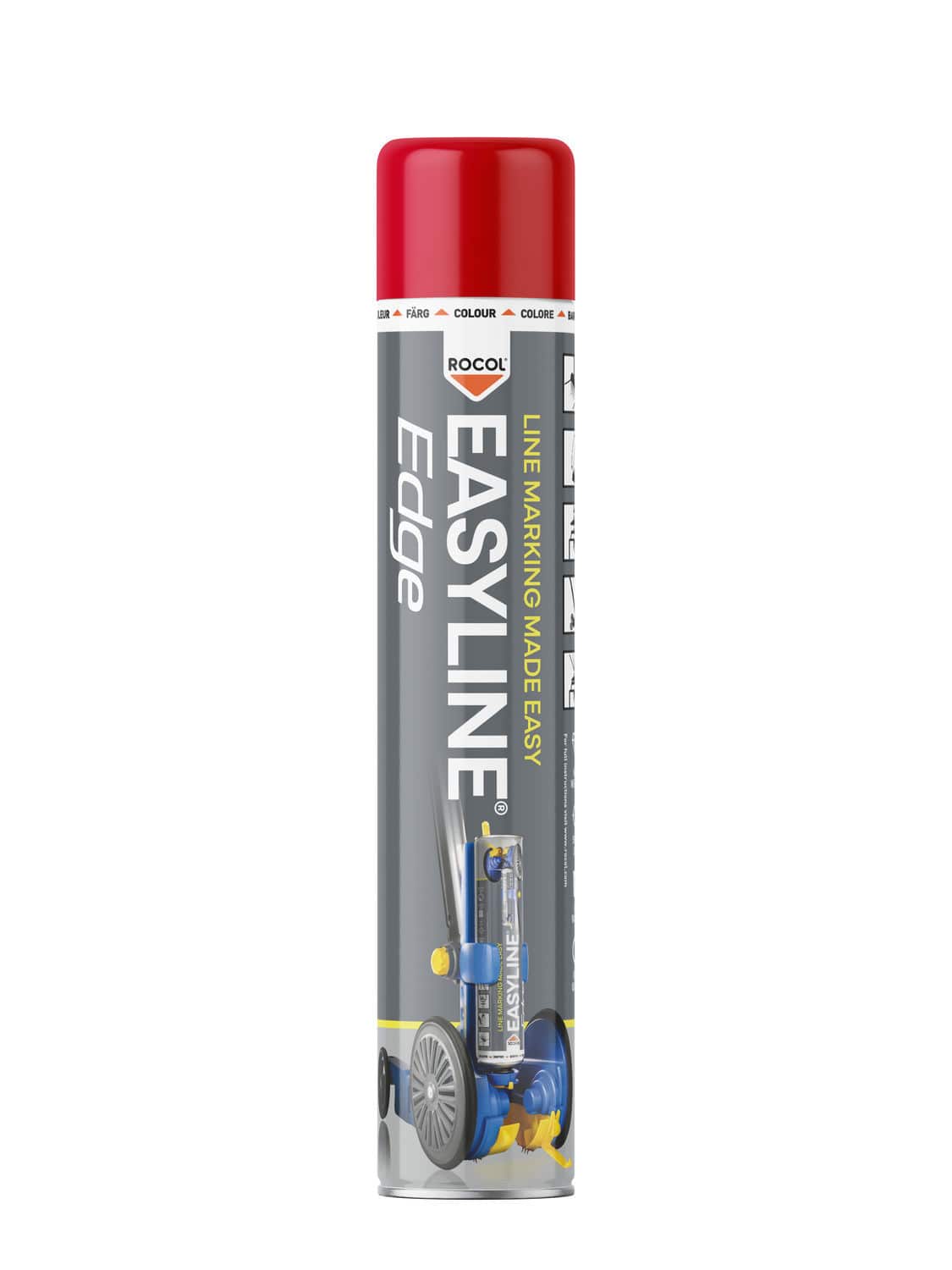 Quick-drying paint - EASYLINE® EDGE - ROCOL - marking / aerosol / ground