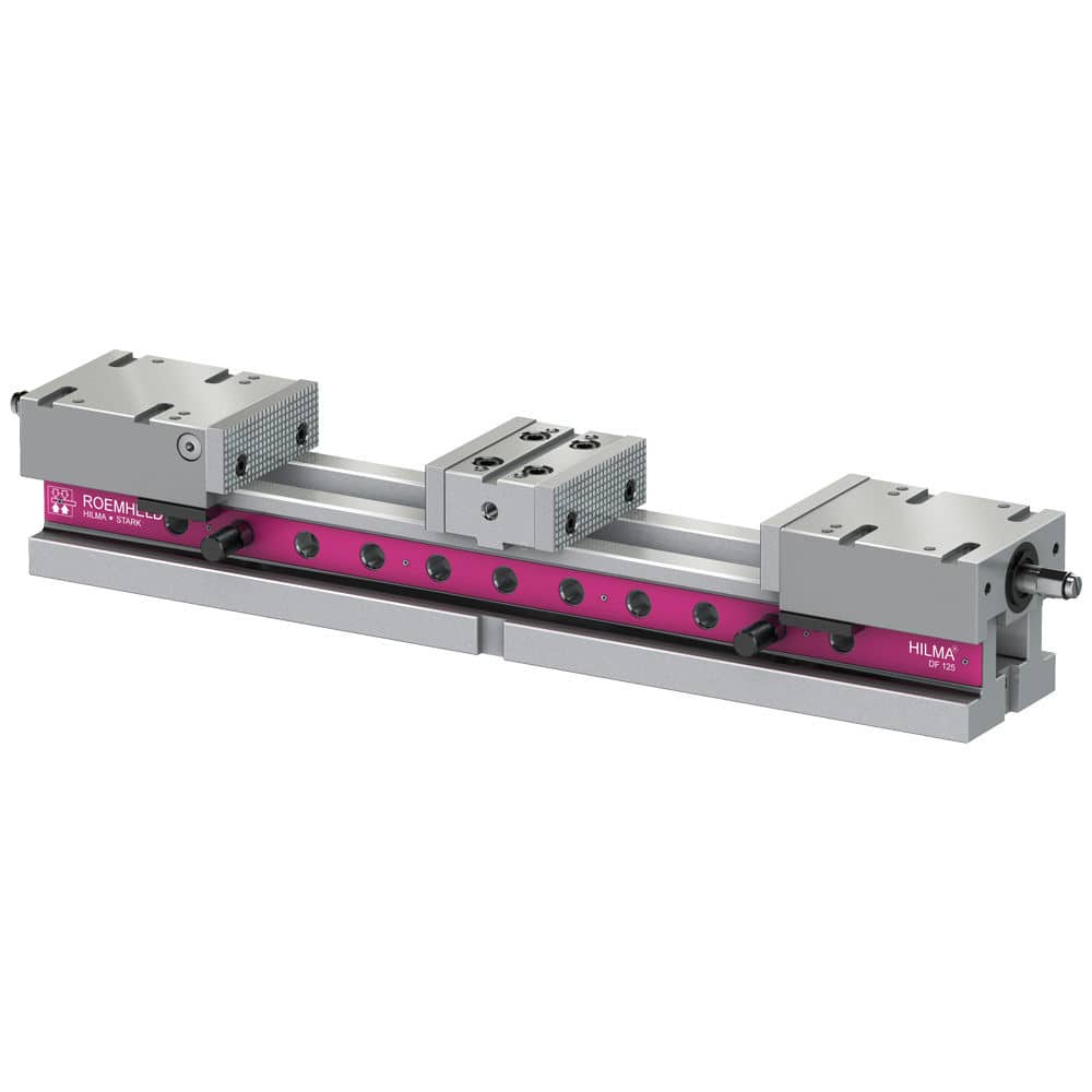 Twin clamping vice - WS3.3420 - Römheld GmbH Friedrichshütte - for ...