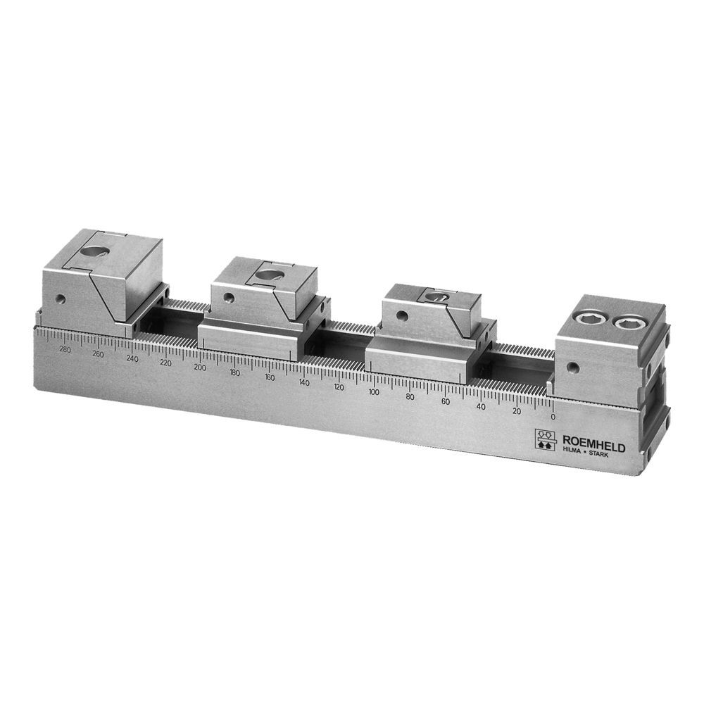 Multiple clamping vise vice - HILMA.MSH series - Römheld GmbH ...