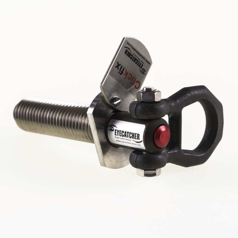 Stainless steel fall arrest anchor - CLICKFIX - Eyecatcher BV - concrete