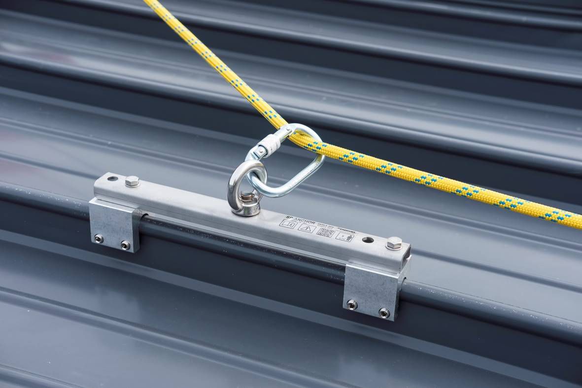 Stainless steel fall arrest anchor - SP - Eyecatcher BV - for roof
