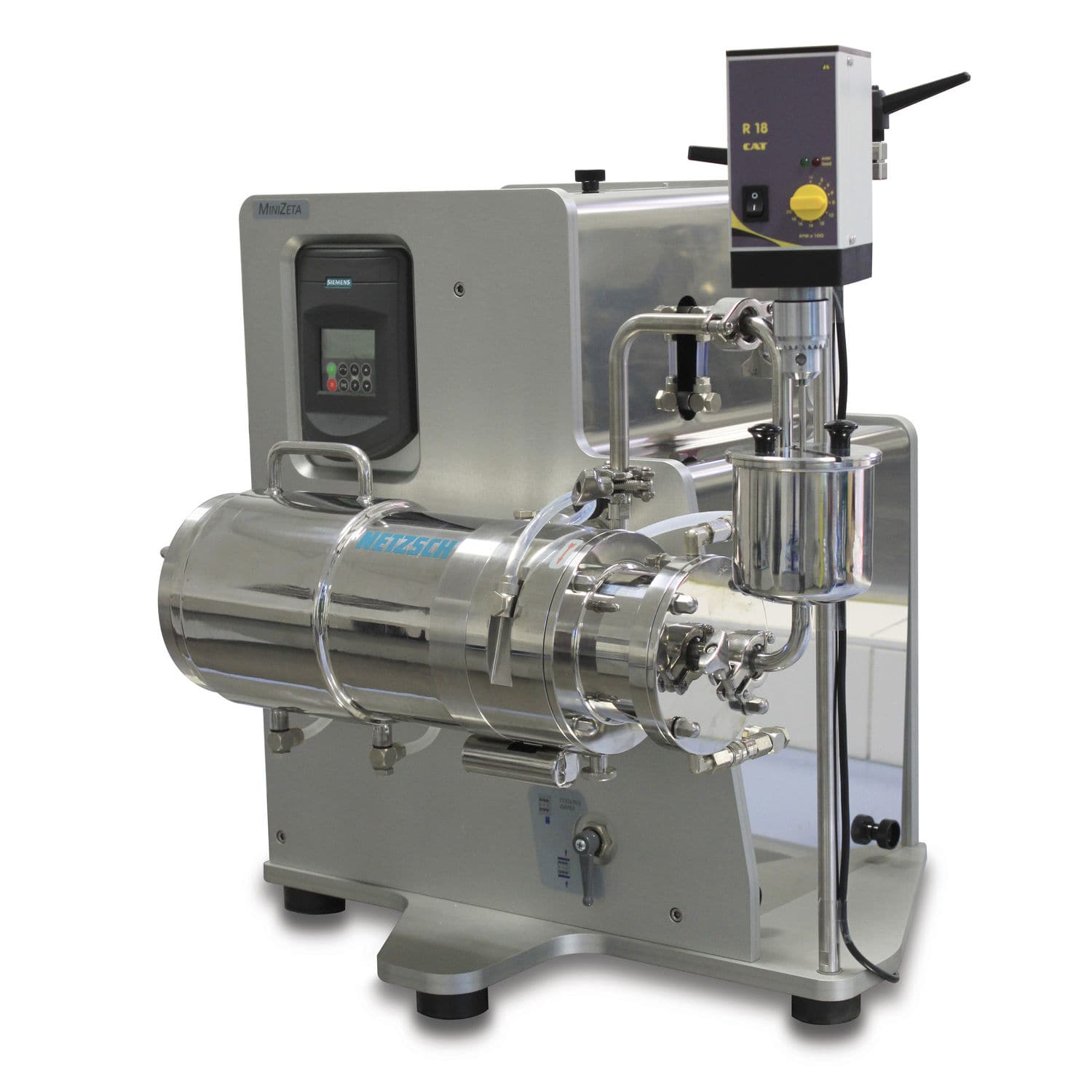 Ore agitator mill - MiniZeta - NETZSCH Grinding & Dispersing ...