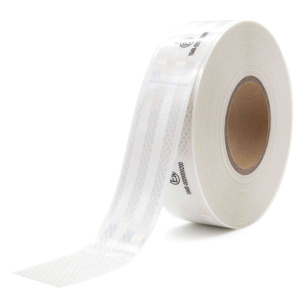 Marking adhesive tape - H6632 - Heskins Limited - plastic / white / red
