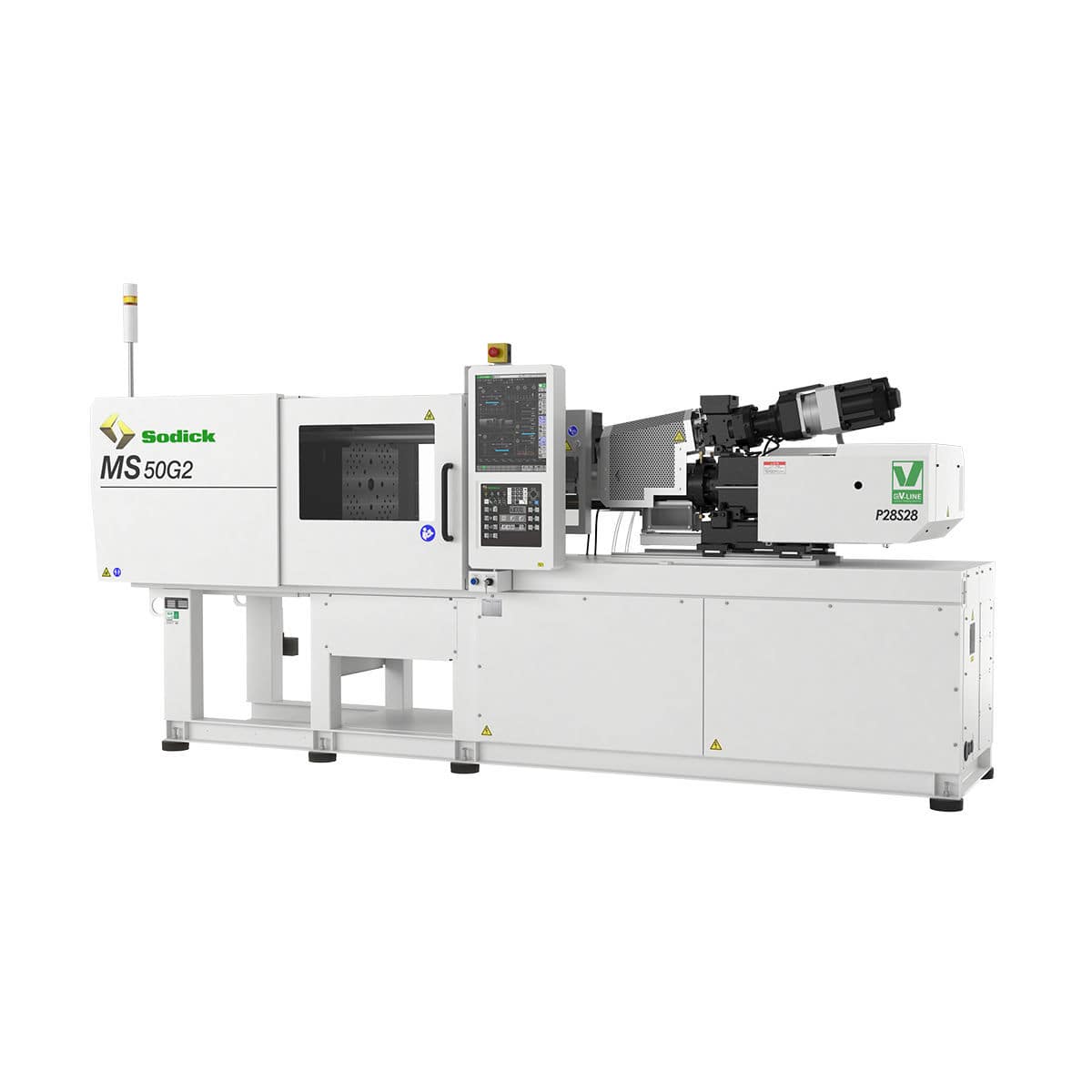 Horizontal injection molding machine - MS50G2 - Sodick - electric / toggle