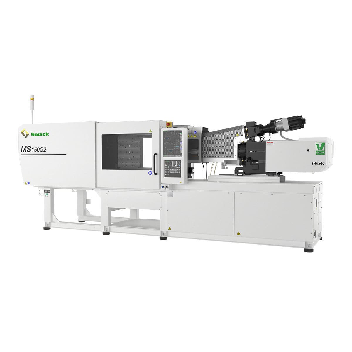 Horizontal injection molding machine - MS150G2 - Sodick - electric / toggle