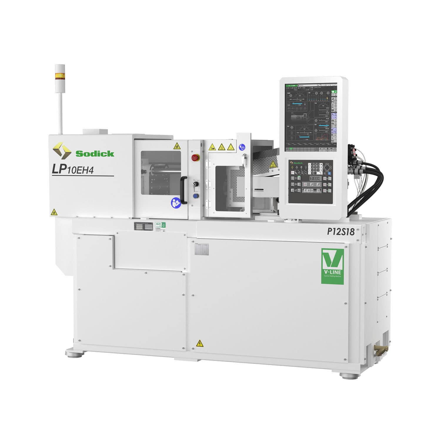 Horizontal injection molding machine - LP10EH4 - Sodick - electric ...