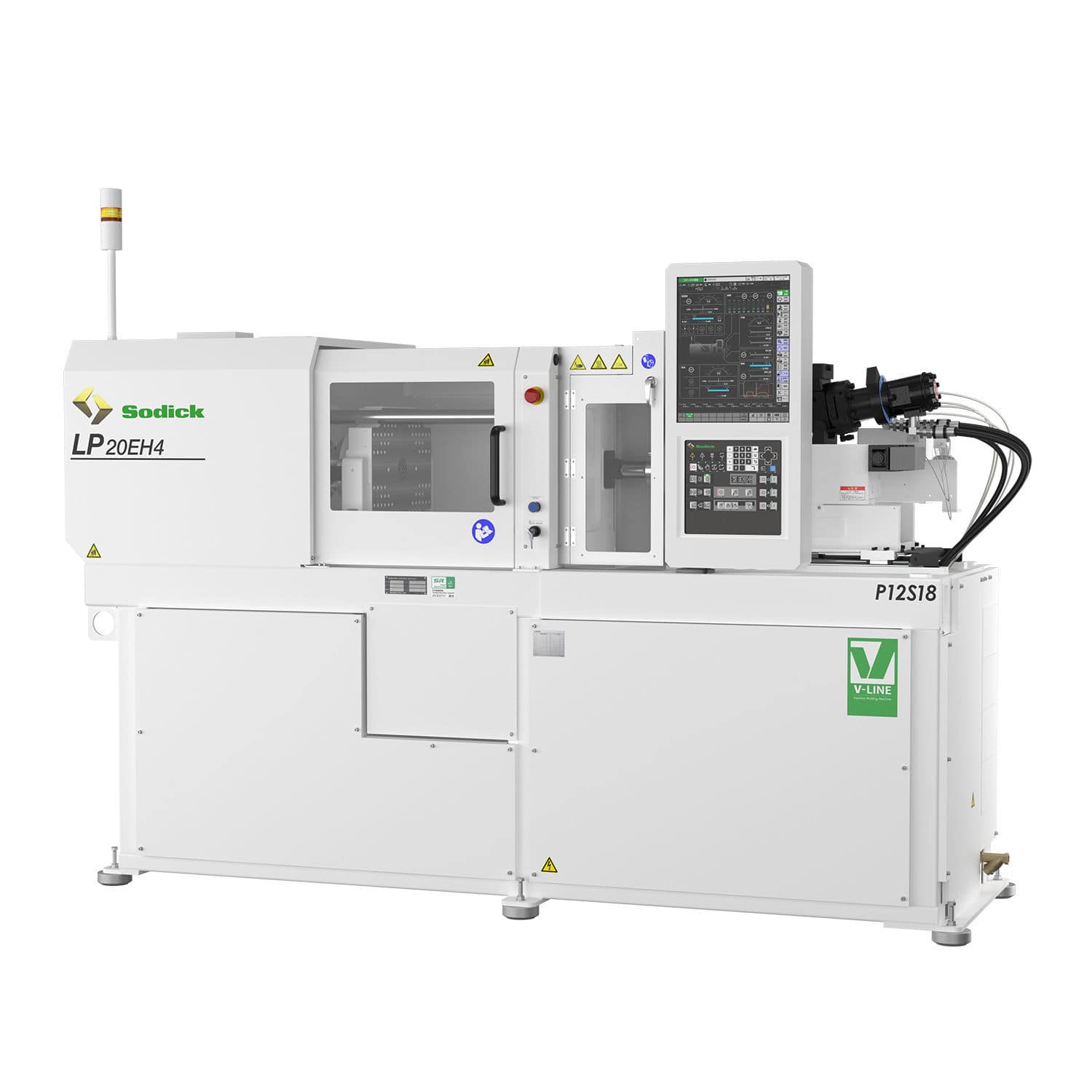 Horizontal injection molding machine - LP20EH4 - Sodick - electric ...
